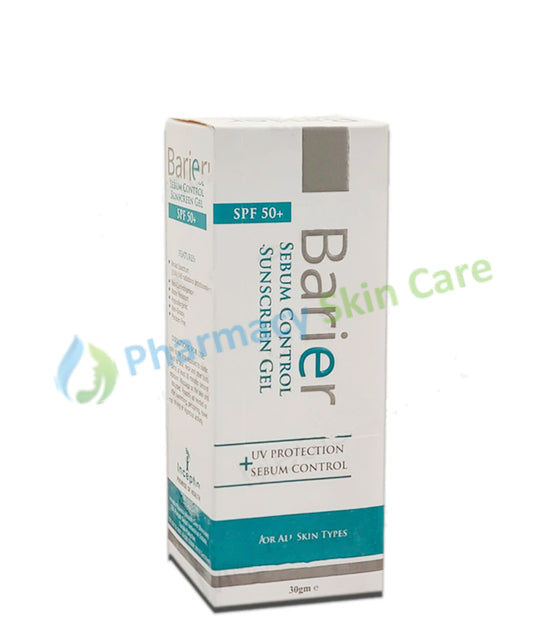 Barrier Sebum Control Sunscreen Gel SPF 50+ – 30g – Pharmacy Skin Care