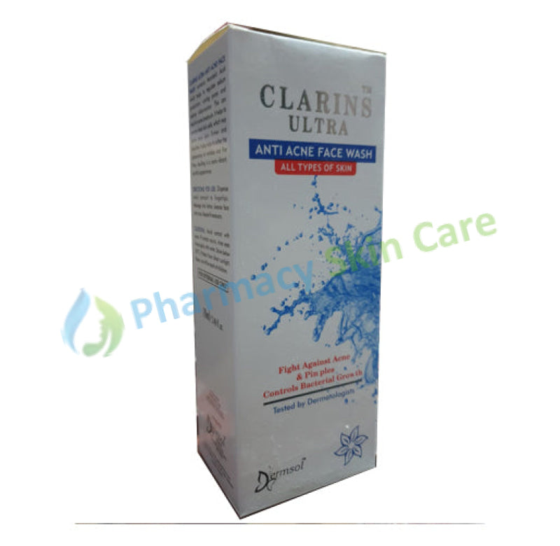 Clarins Ultra Anti Acne Face Wash – Pharmacy Skin Care