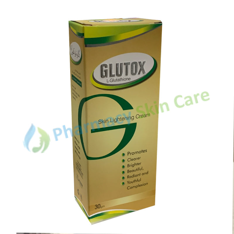 Glutox Skin Lightening Cream 30gm – Pharmacy Skin Care