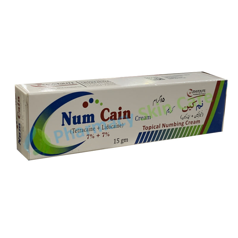 Num Cain Cream 15gm – Pharmacy Skin Care
