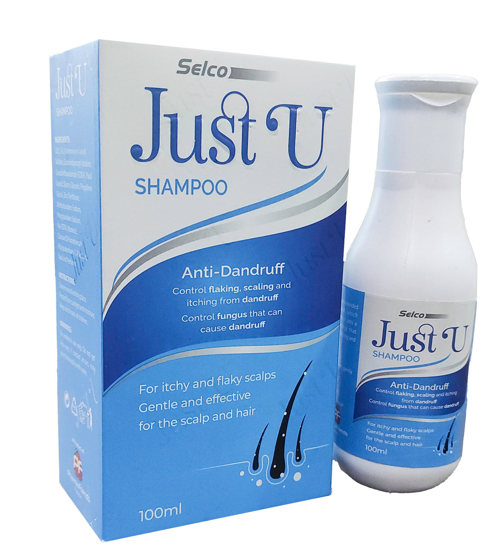 Just U Anti-Dandruff Shampoo 100ml – Pharmacy Skin Care