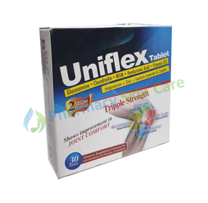 Uniflex 30 tab – Pharmacy Skin Care
